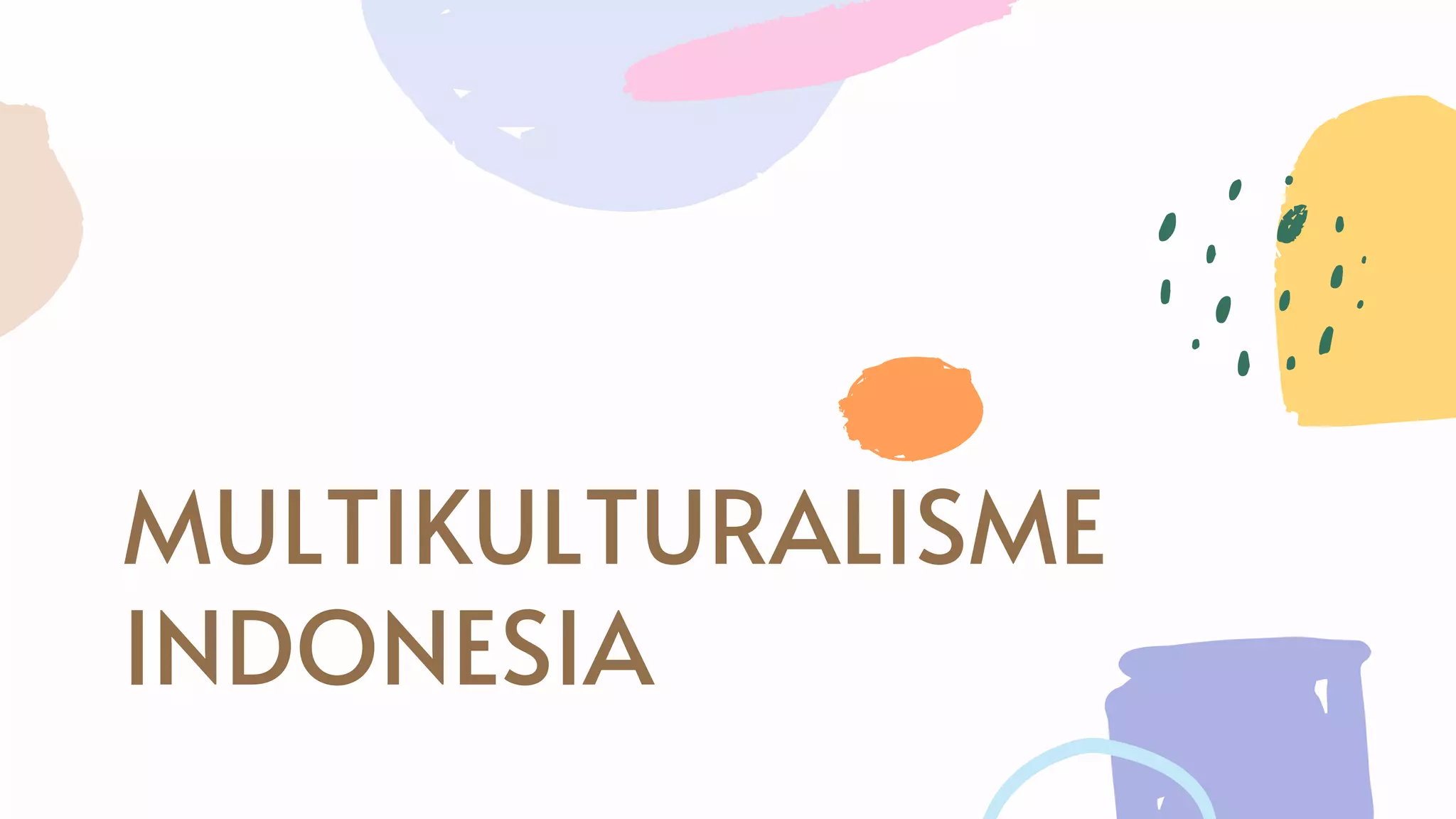 Ppt 4 multikulturalisme indonesia | PDF