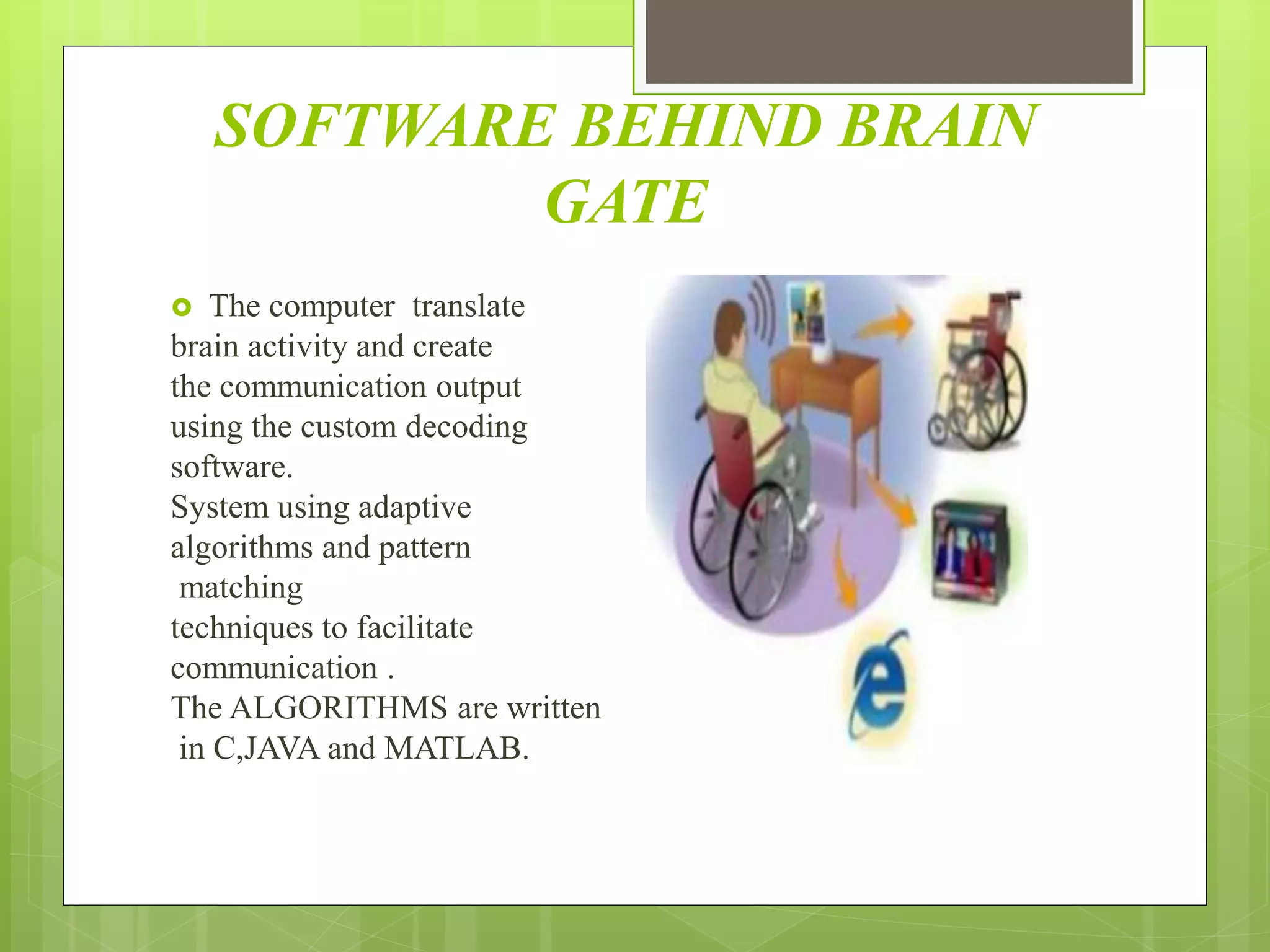 BRAIN GATE SYSTEM | PPTX