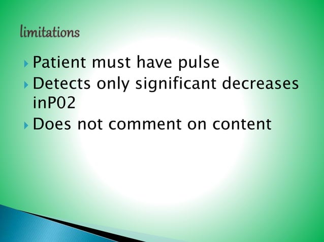 ARTERIAL BLOOD GAS ANALYSING MACHINE | PPTX | Lung and Respiratory ...