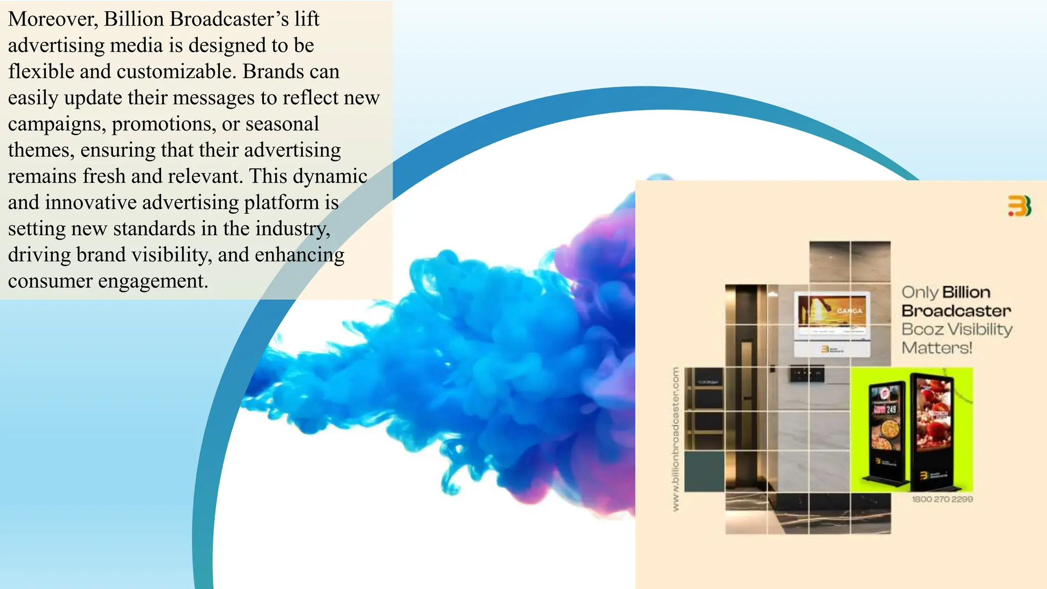Revolutionizing Advertising: Billion Broadcaster's Lift Media | PPTX
