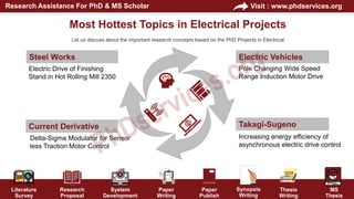 PhD Projects in Electrical Research Topics | PPTX