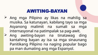 PPT 4 Awiting-bayan at epikong-bayan.pptx