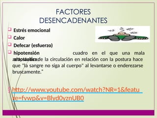PPT 4°B ENFERMERIA LIPOTIMIA TECNICO NIVEL MEDIO ENFERMERIA | PPTX