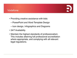 Rare Design Case Study Vodafone | PPTX