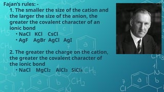 Chemical bonding, class XI, Bond parameters | PPTX