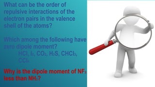 Chemical bonding, class XI, Bond parameters | PPTX