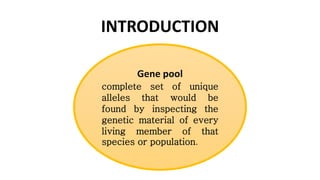 gene pool | PPTX
