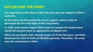 CAMBRIDGE A2 HISTORY: HITLER AND THE CONSOLIDATION OF POWER 1933-1934 ...