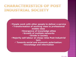 Post Industrial Society