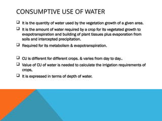 Presentation on Irrigation in Civil Engineering | PPTX
