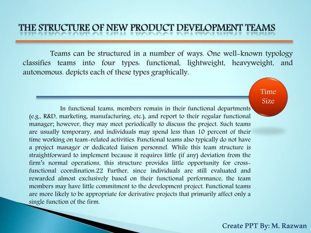managing new product development teams | PPT
