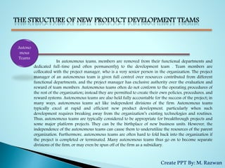 managing new product development teams | PPTX