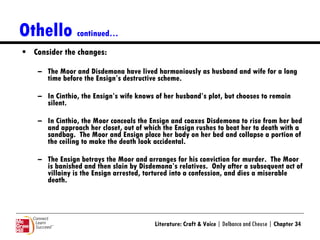 Othello Powerpoint presentation English 102 | PPT