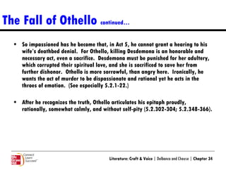 Othello Powerpoint presentation English 102 | PPT