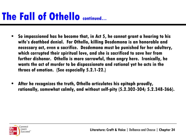 Othello Powerpoint presentation English 102 | PPT