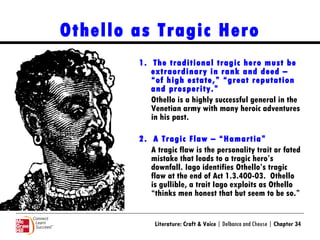 Othello Powerpoint presentation English 102 | PPT