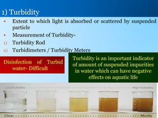 Quality and Characteristics of Water | PPTX