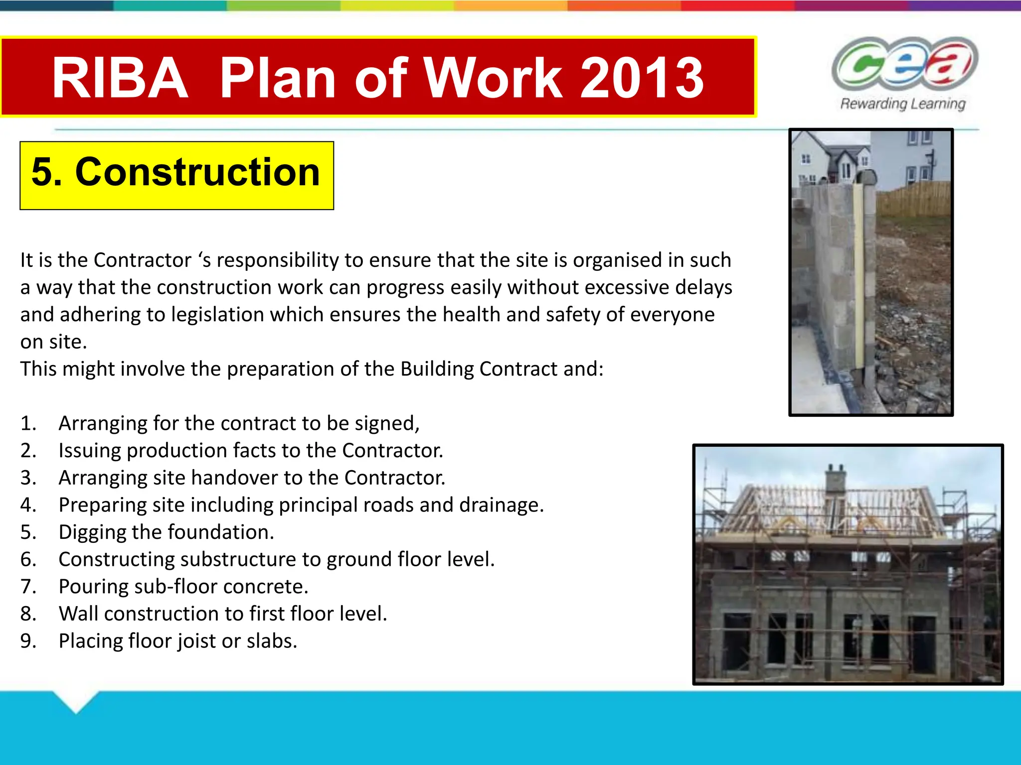 PPT4 RIBA Plan of Work 2013 Power point slide | PPTX