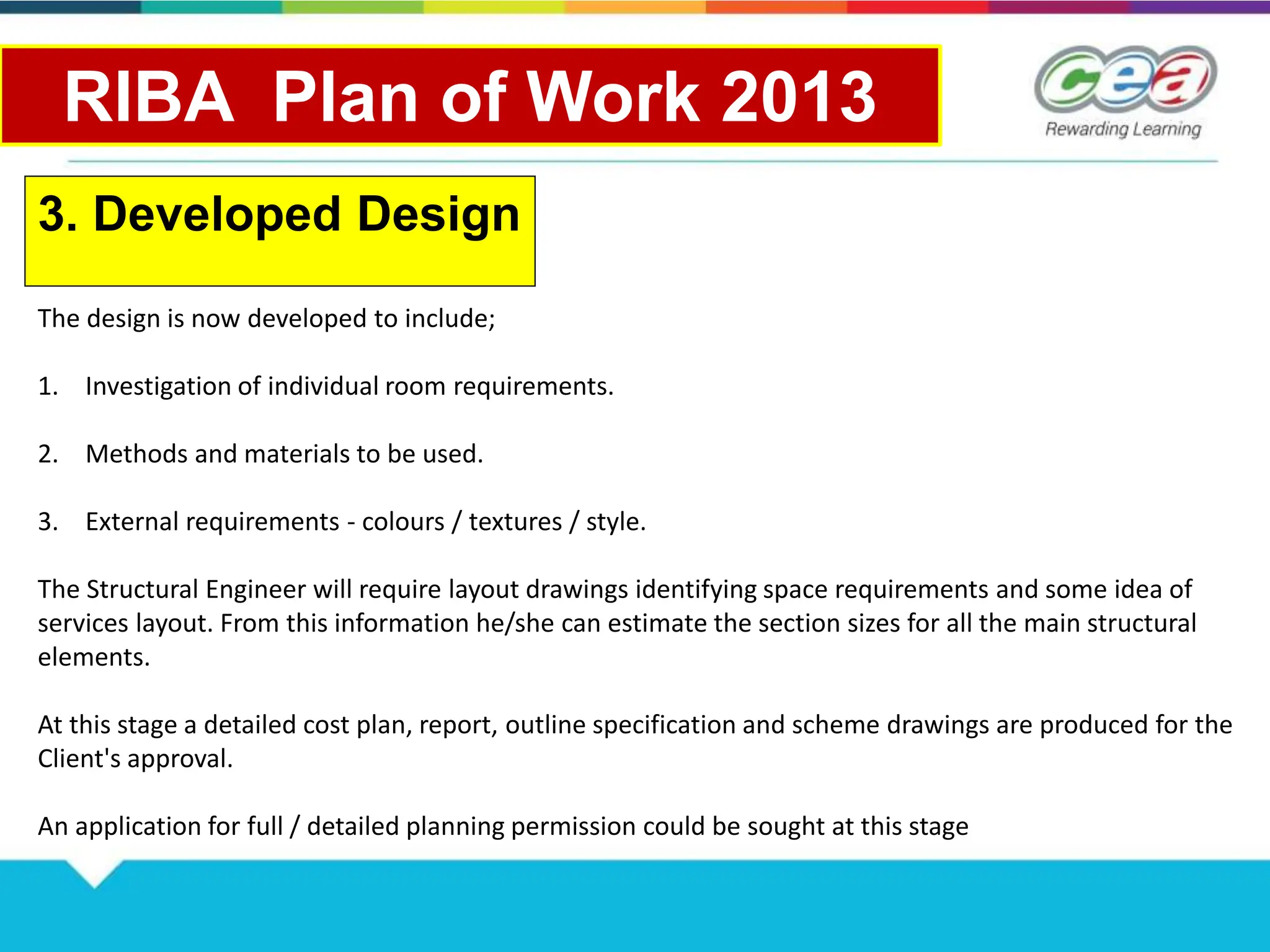 PPT4 RIBA Plan of Work 2013 Power point slide | PPTX