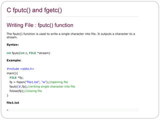 C Programming Unit-5 | PPTX