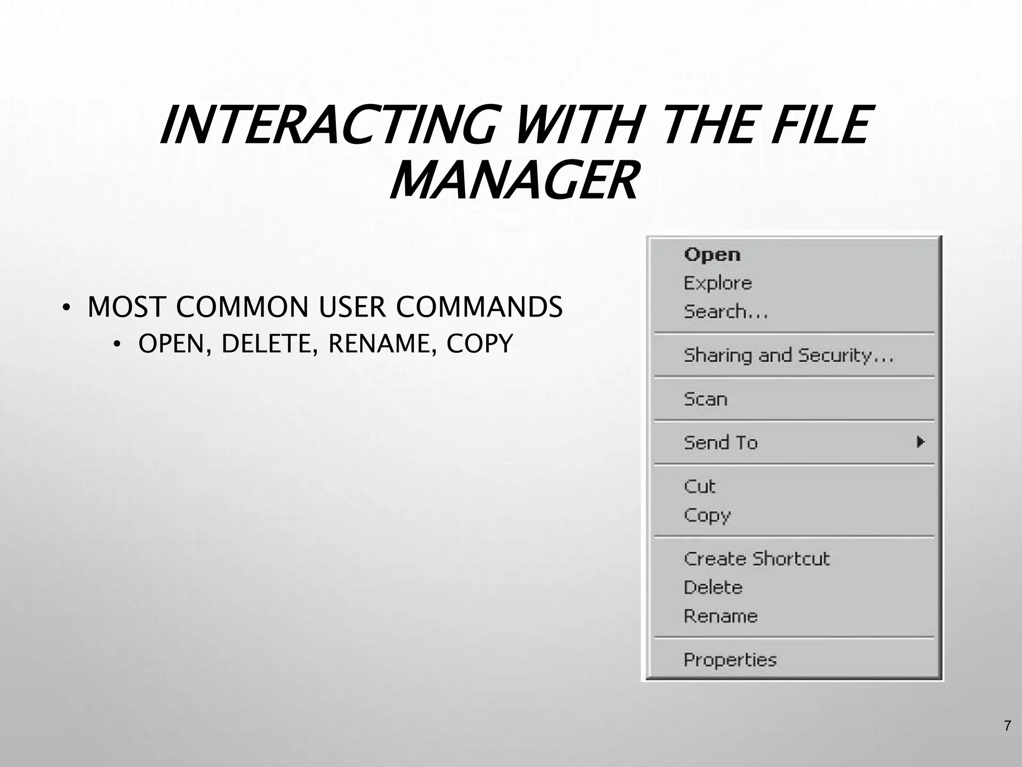 File Management | PPTX