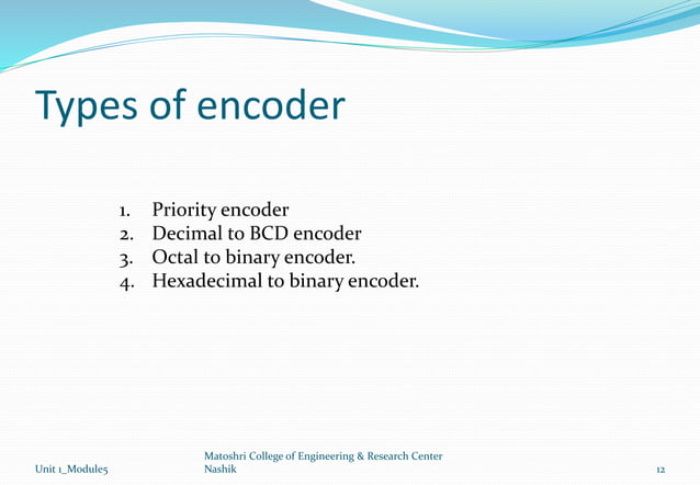 Module5 Encodedecode Half And Full Adder Pptx Programming Languages Computing