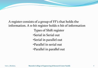 Module4 Shift register | PPT