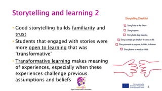 Hum@n Project: Digital Storytelling module: Storytelling Processes | PPT