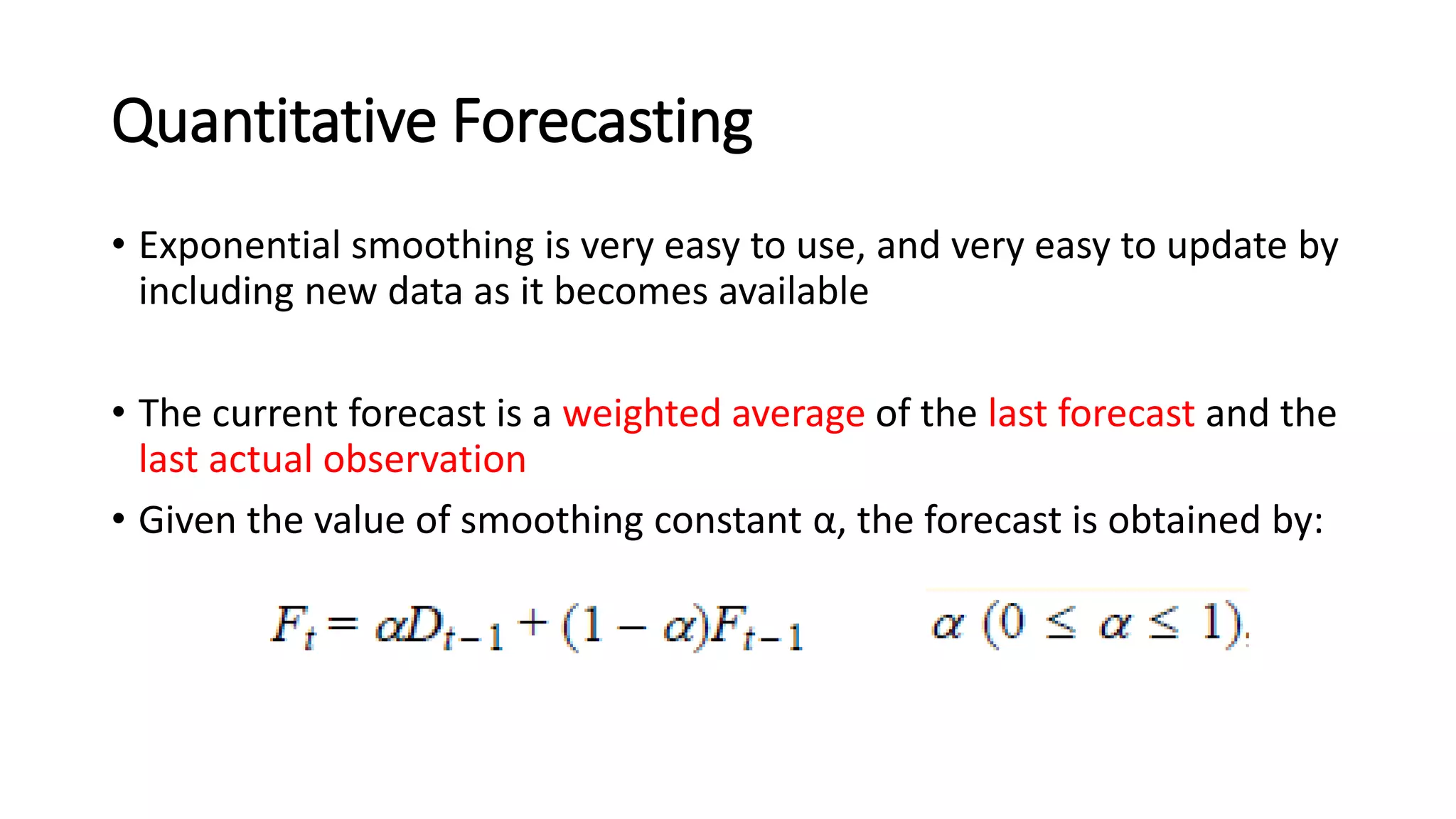 Forecasting Examples | PPT
