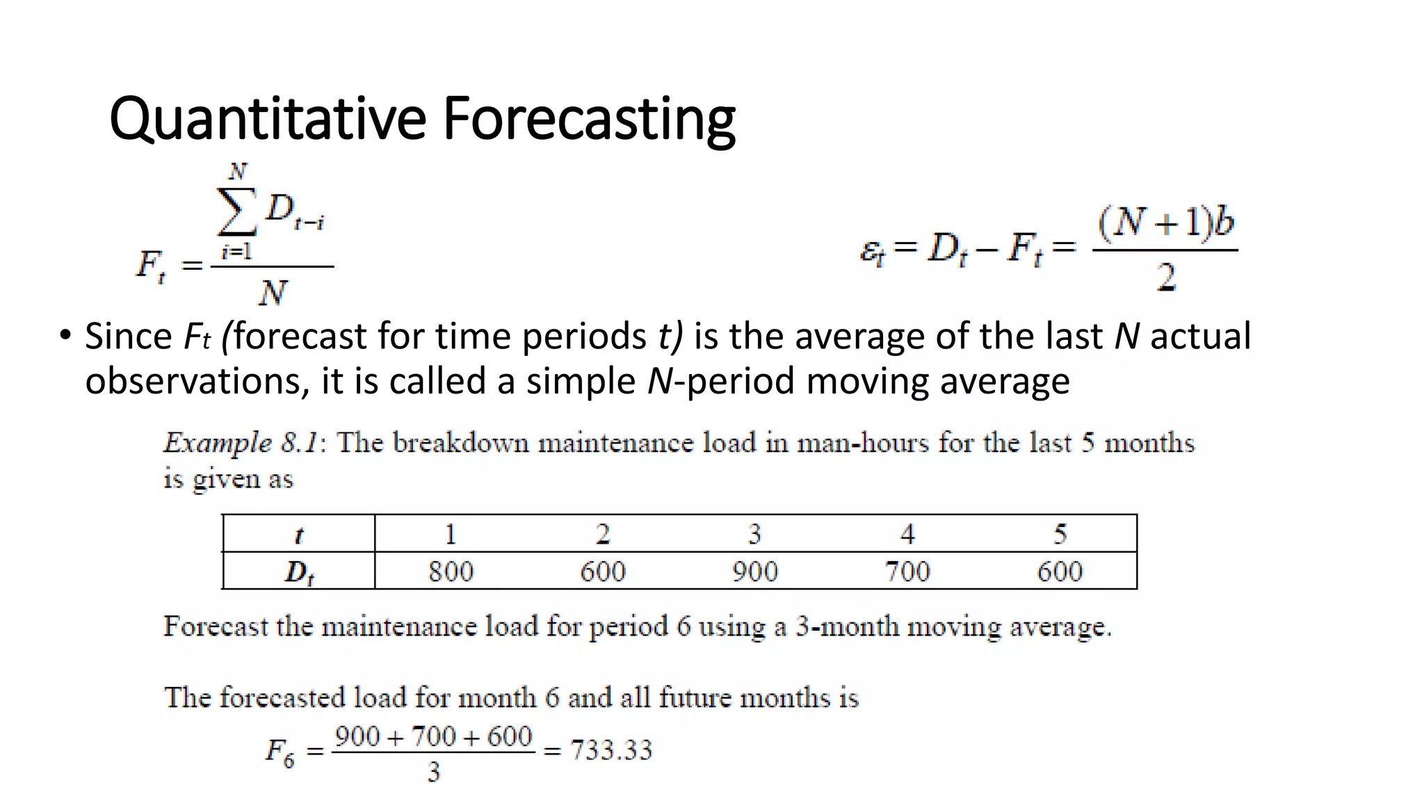 Forecasting Examples | PPT