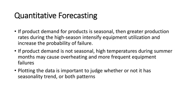 Forecasting Examples | PPT