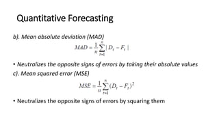 Forecasting Examples | PPT