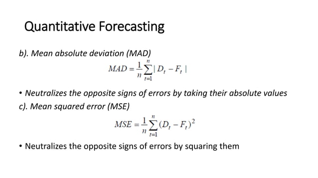 Forecasting Examples | PPT