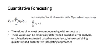 Forecasting Examples | PPT