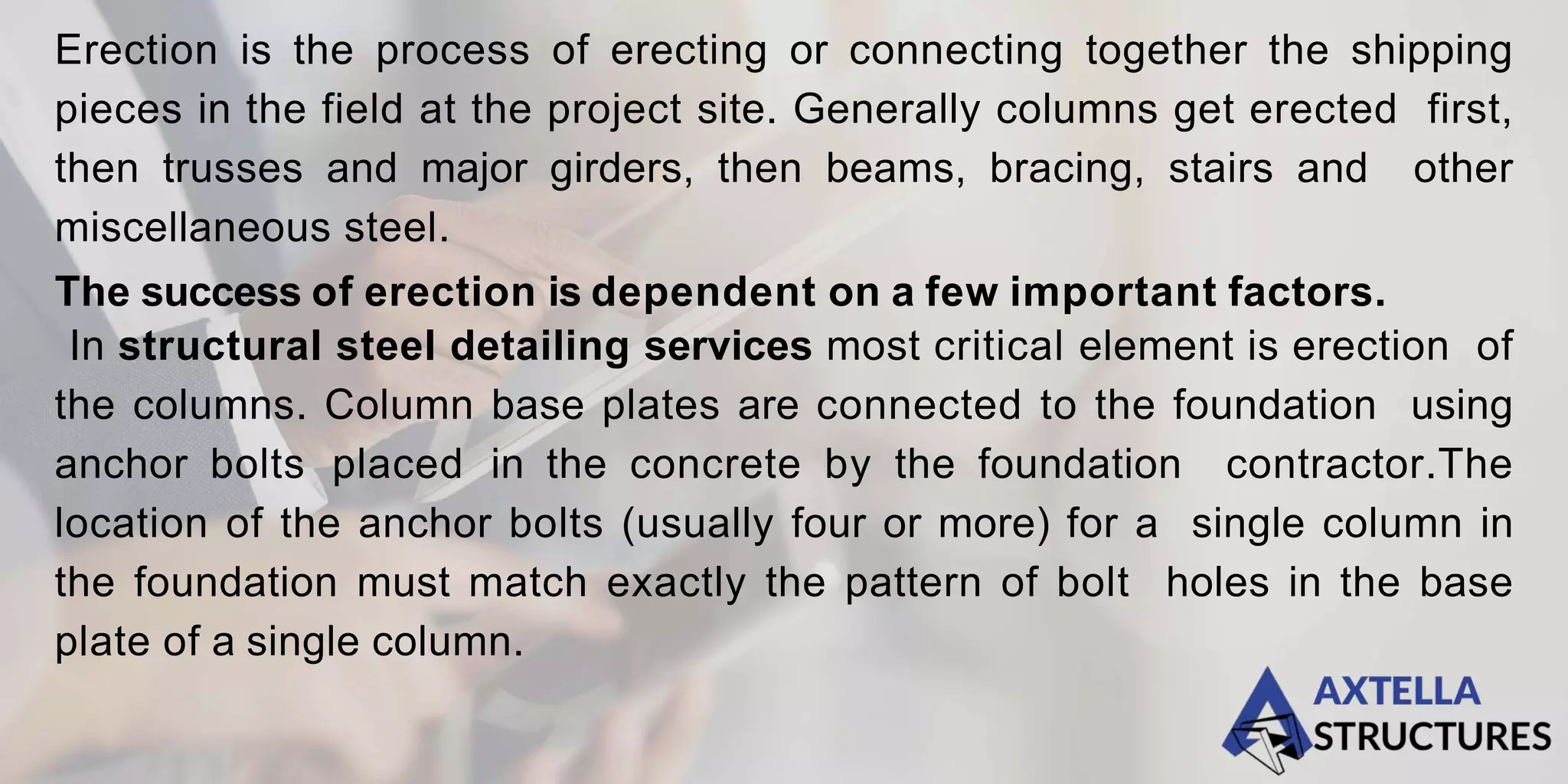 ALL ABOUT ERECTION | PPTX