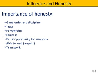 PPT 5.1 INFLUENCE AND HONESTY.PPTX.PDF