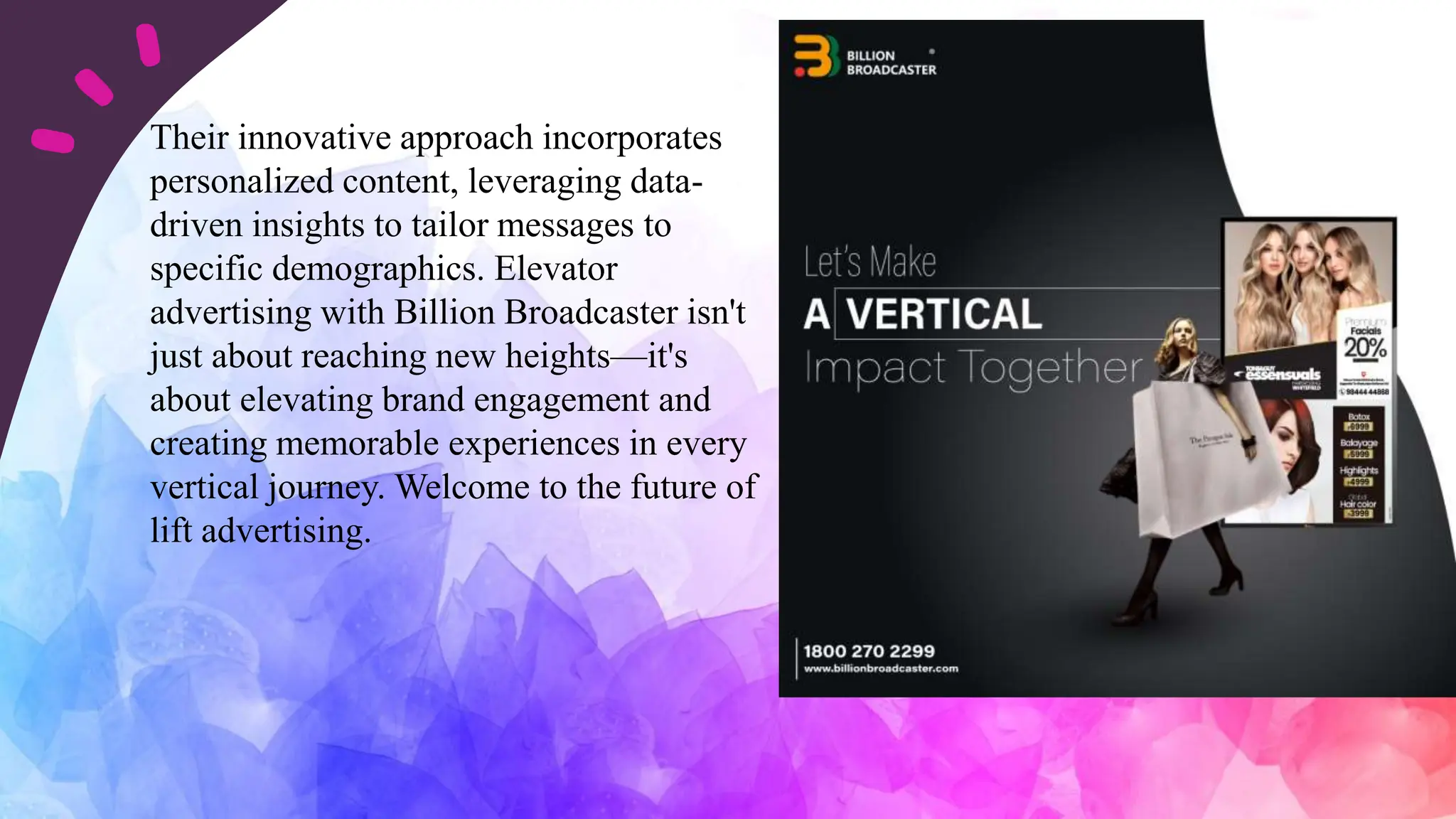 Elevate Your Brand with Billion Broadcaster | PPTX