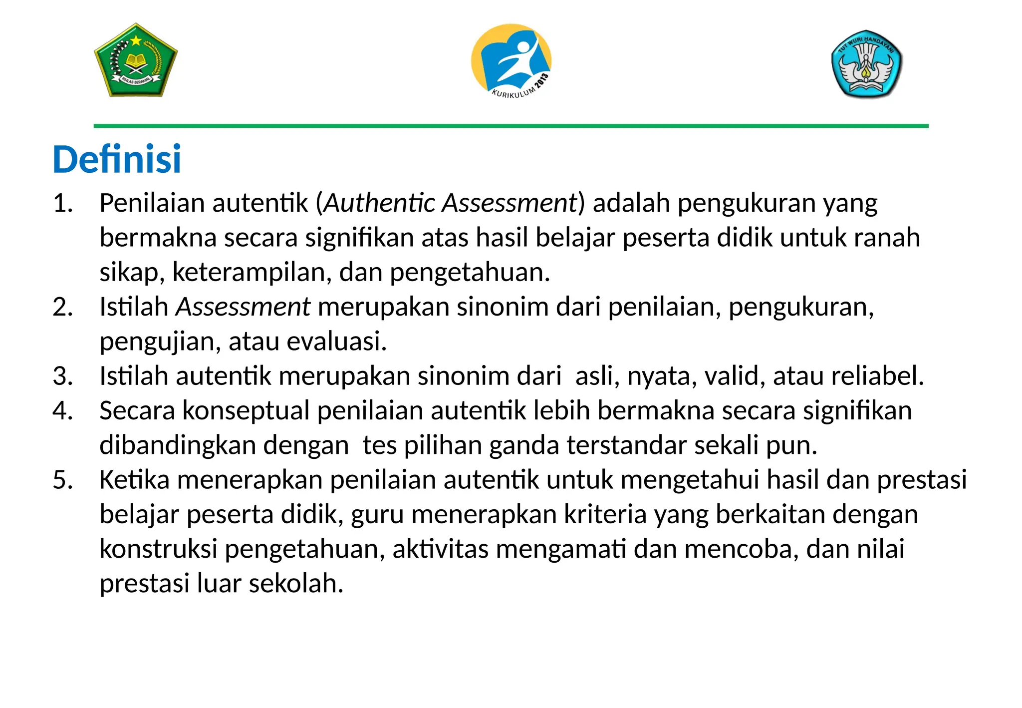 PPT 5.1 Konsep Penilaian Autentik pada Proses dan Hasil Rev.pptx