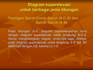 Ppt 5 Teknik Jalan Raya Diagram Super elevasi .pdf
