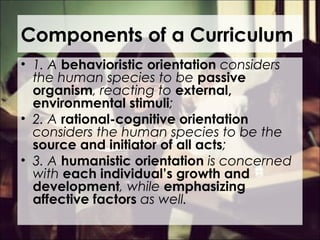 Curriculum and Syllabus | PPT