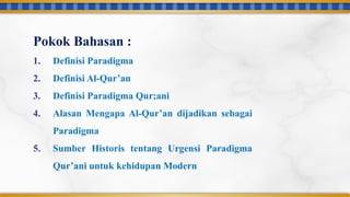 PPT-BAGAIMANA MEMBANGUN PARADIGMA QUR'ANI.pptx
