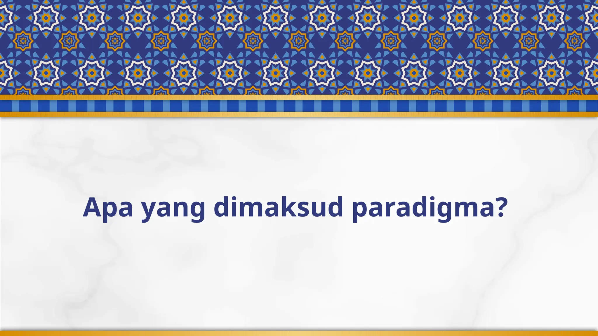 PPT-BAGAIMANA MEMBANGUN PARADIGMA QUR'ANI.pptx