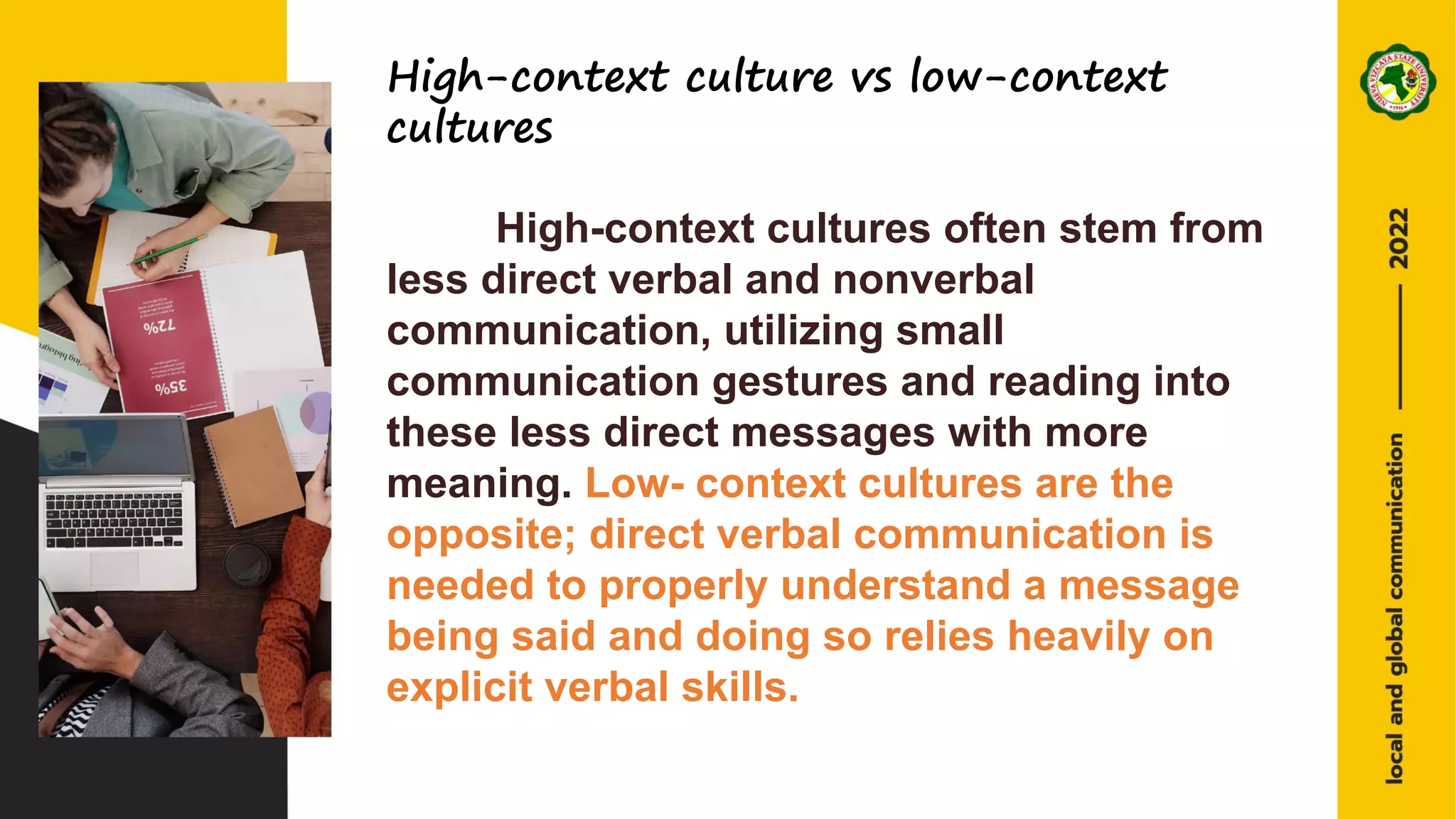 Local and Global Communication in Multicultural Settings - Purposive ...