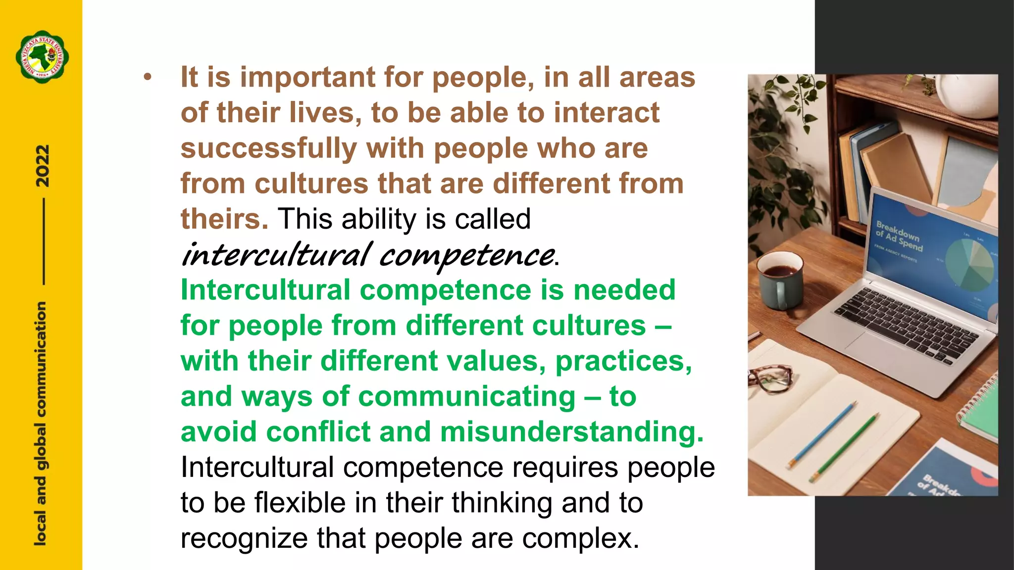 Local and Global Communication in Multicultural Settings - Purposive ...