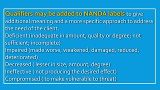 Nursing Diagnosis: UTILIZING NURSE'S REASONING | PPTX