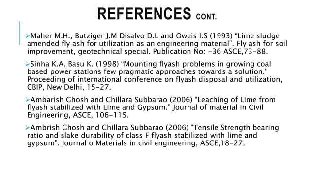 Soil stabilization by using ggbs | PPTX