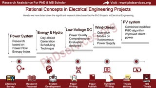 PhD Projects in Electrical Engineering Research Help | PPT