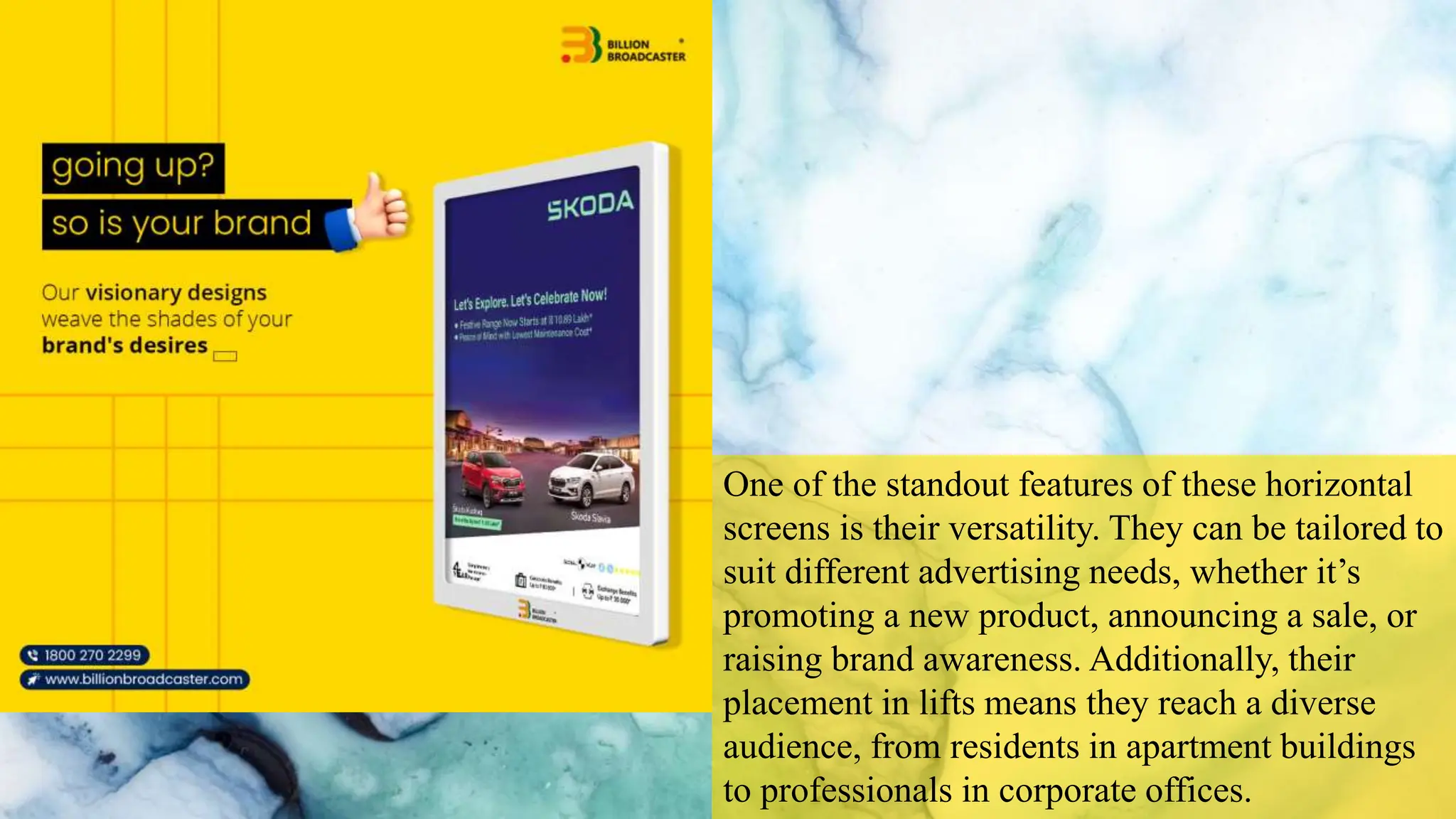 Revolutionizing Elevator Marketing: Billion Broadcaster's Lift ...