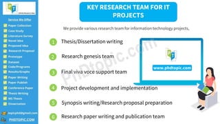 Msc-Information-Technology-Project-Topics | PPT