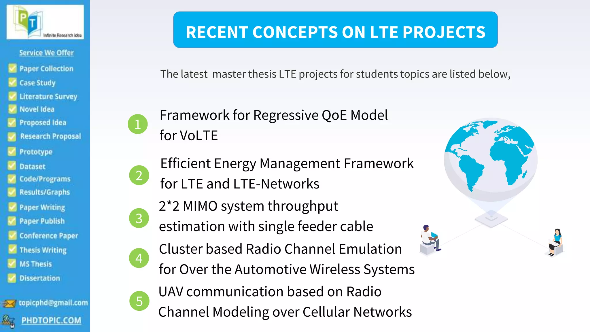 Master Thesis LTE Projects for Students | PPTX